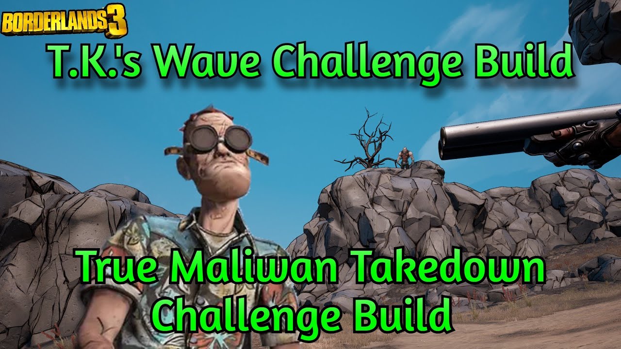 T.K.'s Wave True Maliwan Takedown Challenge Build - YouTube