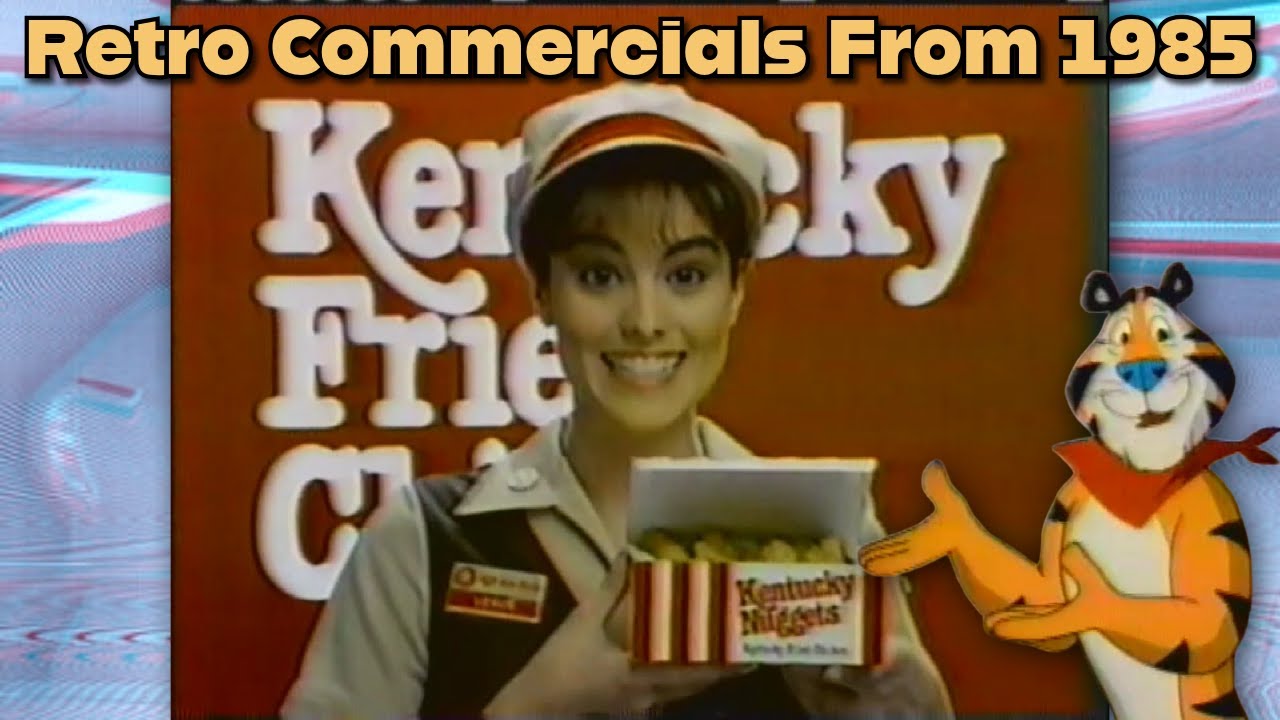 Retro Commercials From 1985 - YouTube