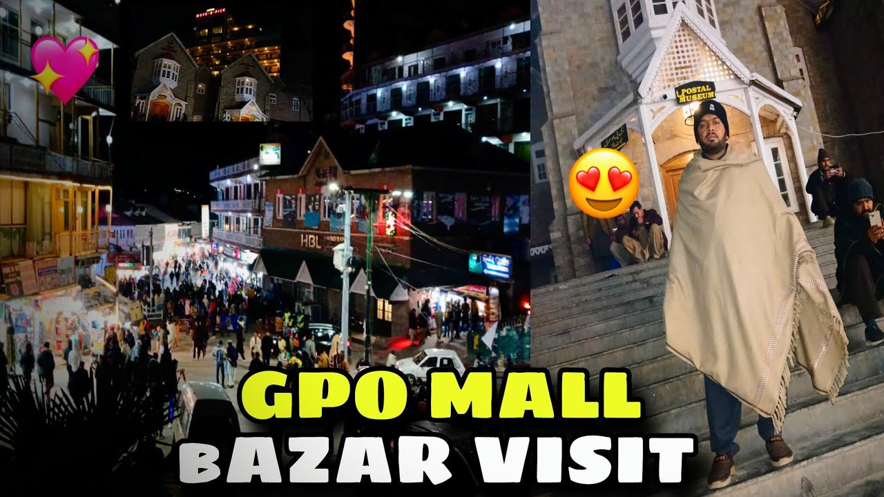 GPO MALL ROAD BAZAR VISIT. ️💯 - YouTube