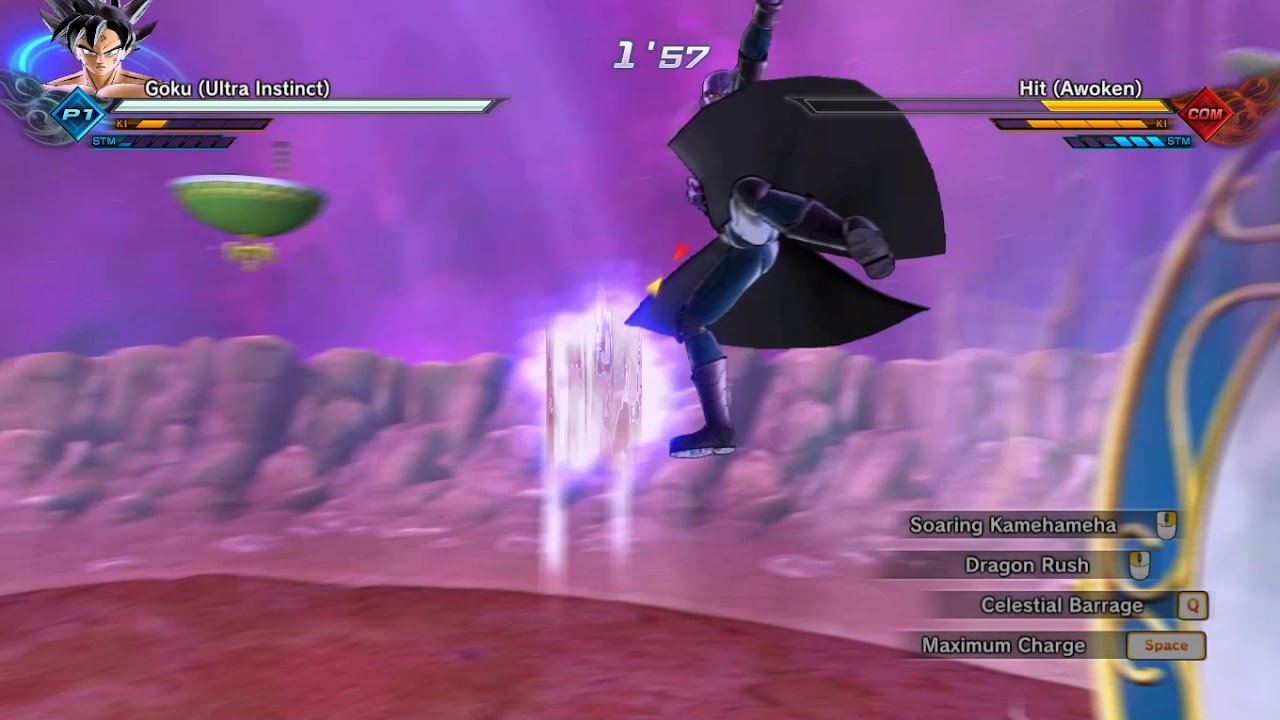 Goku Ultra Instinct vs Hit - YouTube