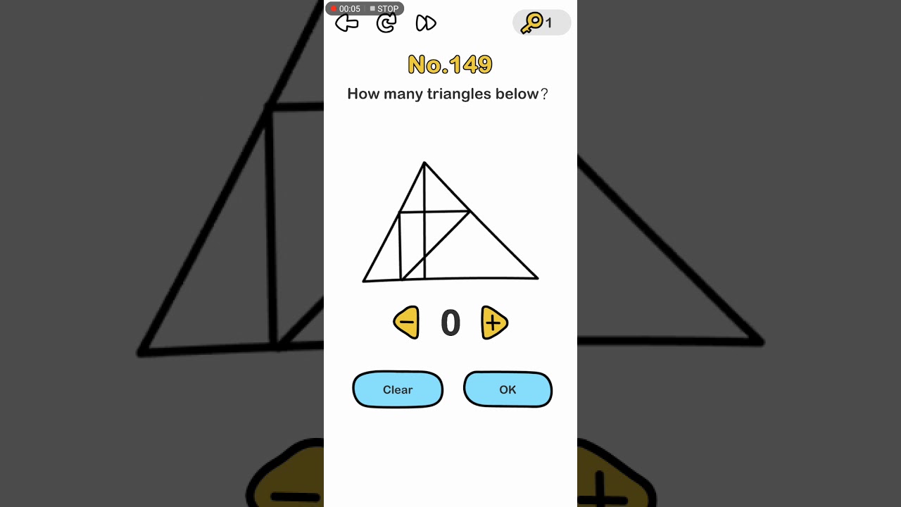 Brain Out How Many Triangles Below YouTube Brain Out How Many Triangles Below YouTube