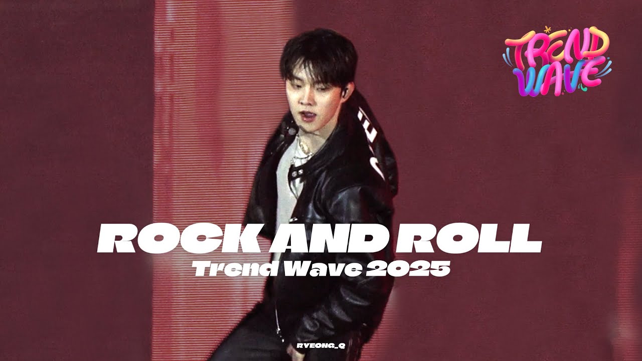250503 트렌드웨이브 더보이즈 큐 락앤롤 ROCK AND ROLL THE BOYZ Q TREND WAVE - YouTube