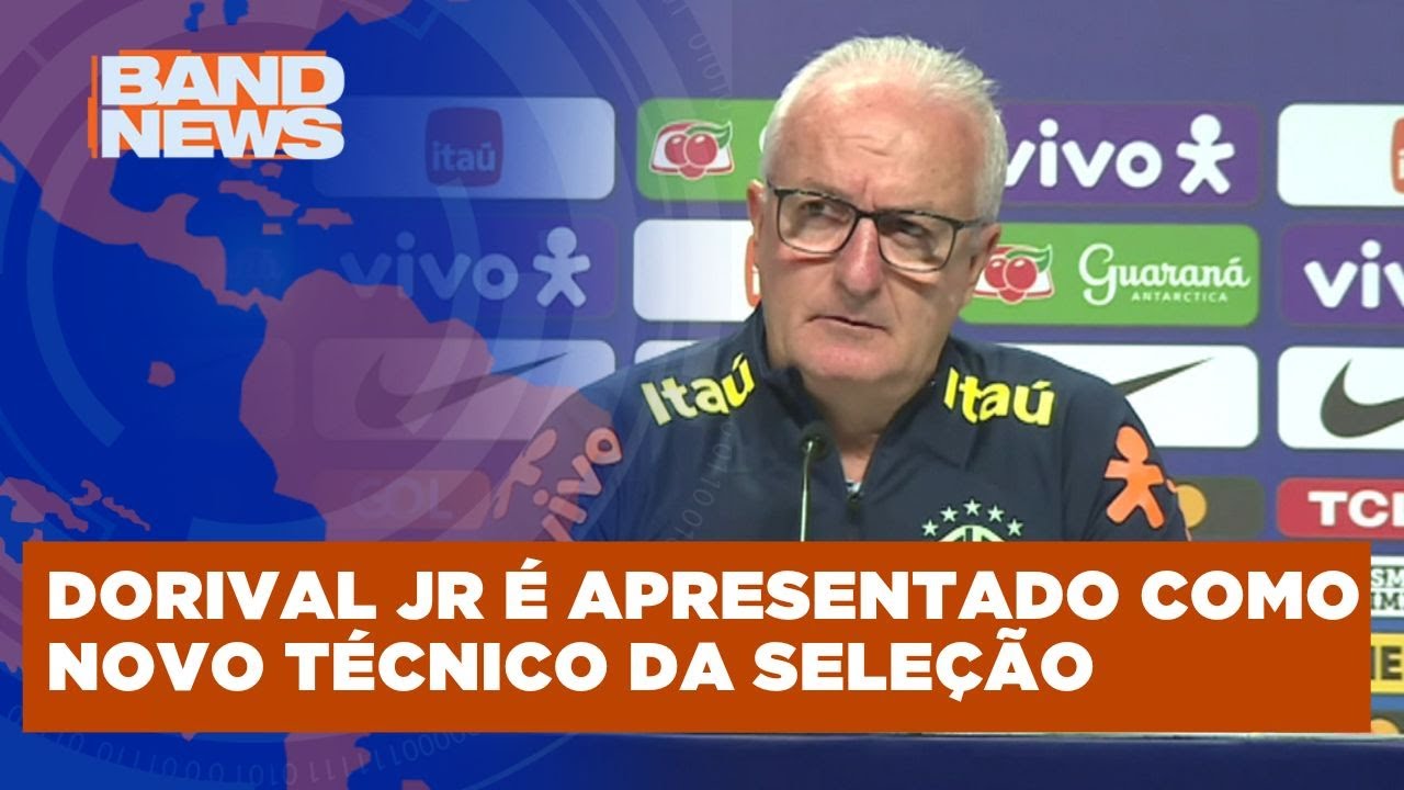 Dorival Júnior é apresentado na CBF | BandNews TV - YouTube