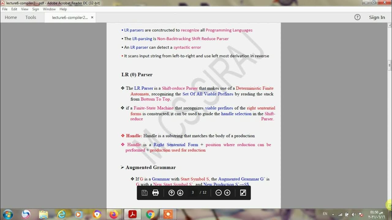 compiler 2 -lecture 6 - YouTube