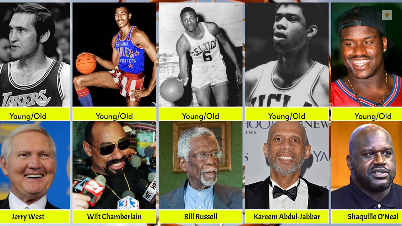 NBA Stars Evolution: Young VS Old - YouTube