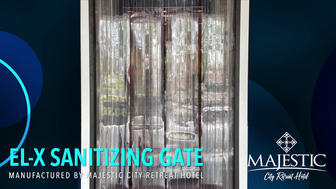 MAJESTIC SANITIZING GATE by Majestic City Retreat Hotel - YouTube