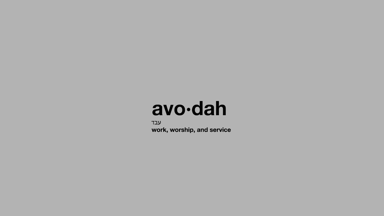 "Avodah" | Sunday Gathering - YouTube