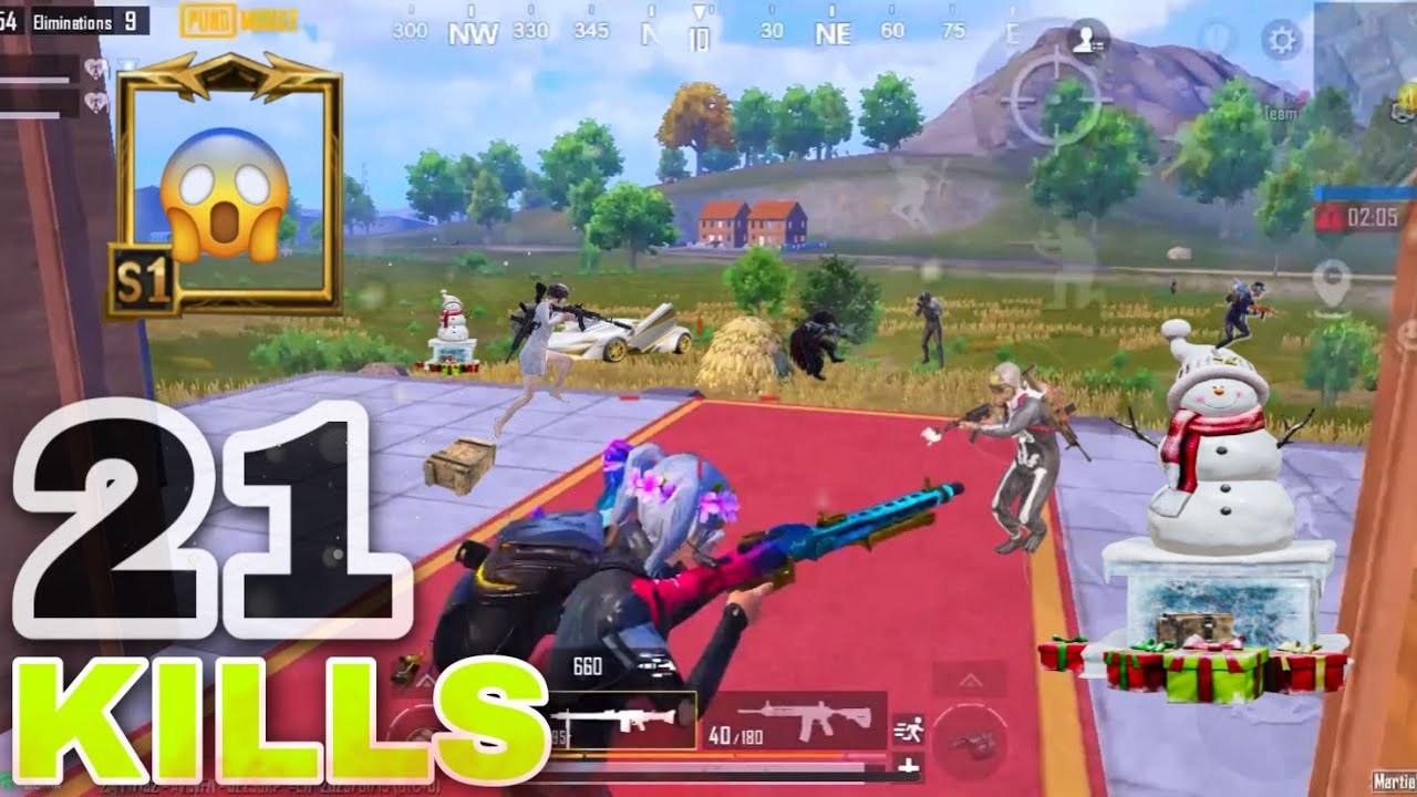 HIGH RANKING HARD LOBBY WITH 21 KILLS GAMEPLAY SAMSUNG, A3, A5, A6, A7 ...