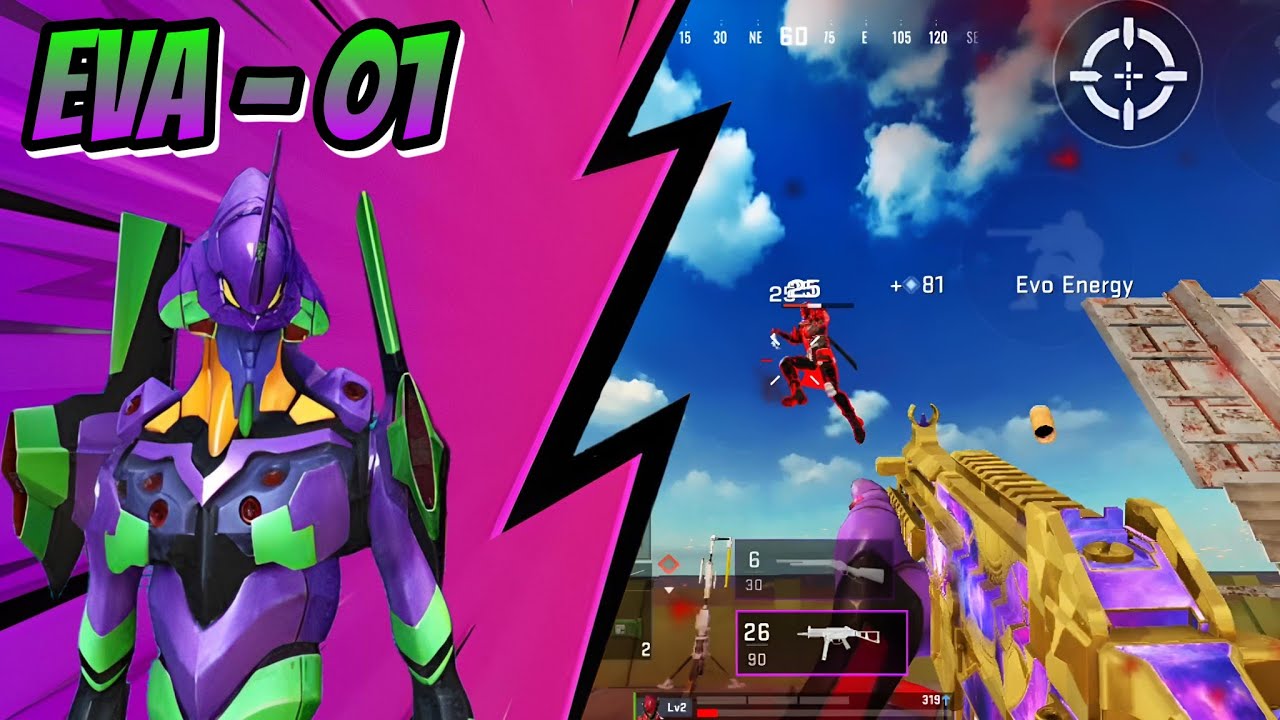 Review Skin Ethan Eva-01 Blood Strike x Evangelion | Poco X6 Pro - YouTube