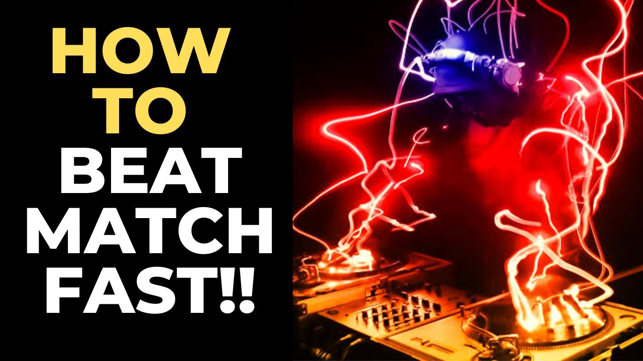 Learn How to Beat Match - DJ Lesson - YouTube