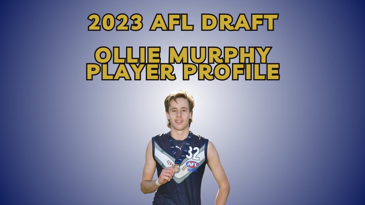 2023 AFL Draft - Ollie Murphy - Player Profile - YouTube
