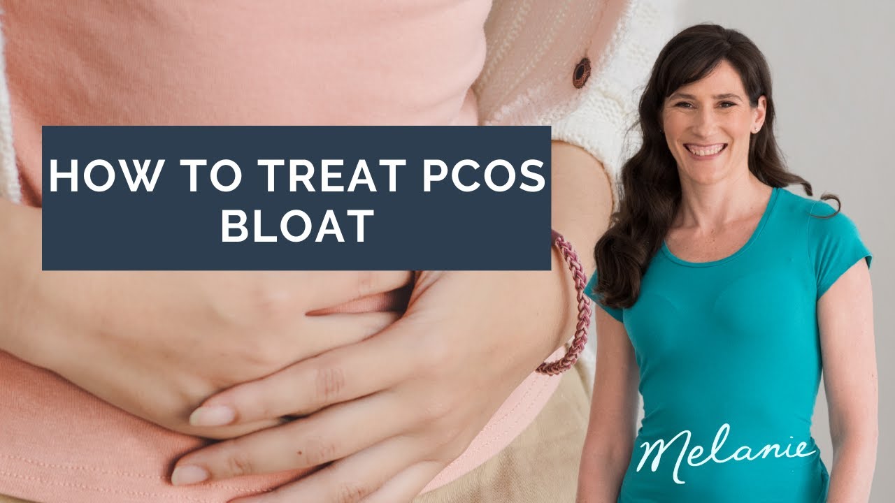 How to Treat PCOS Bloat - YouTube