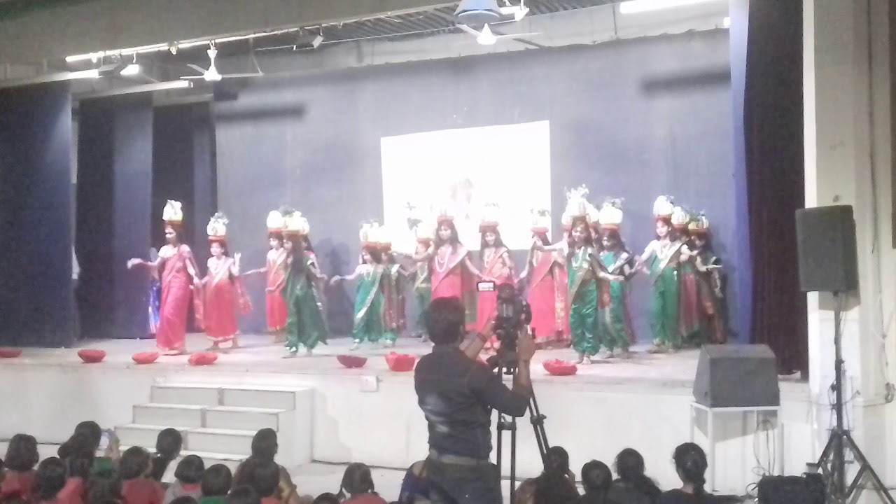 Shardaniketan school win 1st prize in Sharad malhar dance competition ...