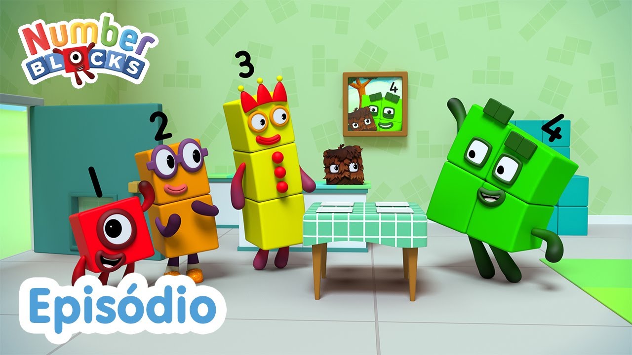 Numberblocks em Português Brasil| Episódios completos | ERA UMA VEZ ...