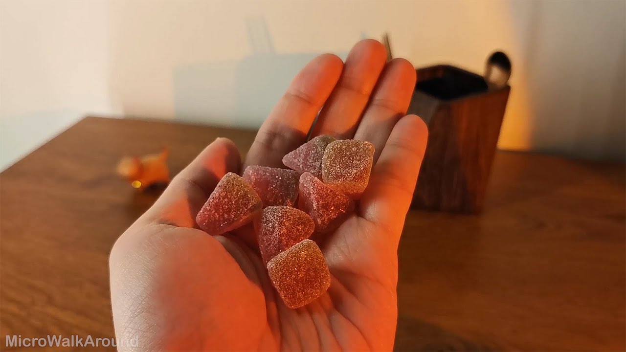 Korea watermelon soft candy in watermelon slice shape | MicroWalkAround ...