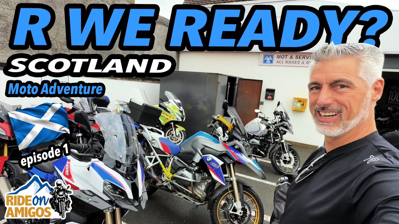 Ride On Amigos: Epic Scotland Motorcycle Adventure Begins! - Episode 1 ...