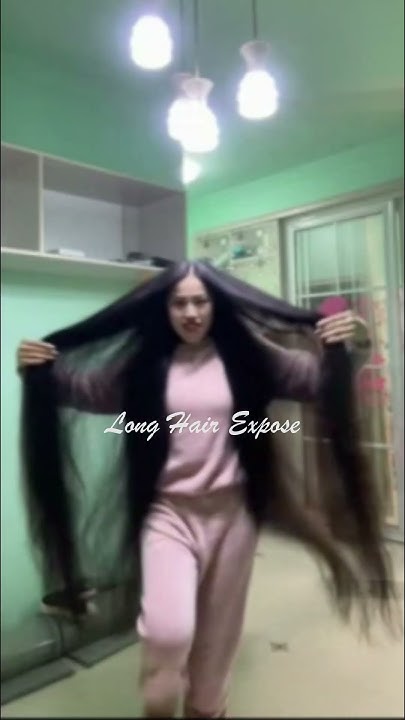 Long Hair Show | #shorts #longhair #longhairponytail #longhairasian #domesticlonghair - YouTube