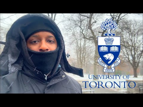 University Of Toronto Winter Walking Tour 4k | Explore Queens Park ...