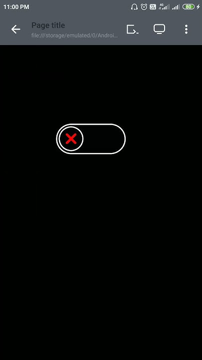 Toggle Switch Design Using Checkbox Coding Html Css And Javascript Full