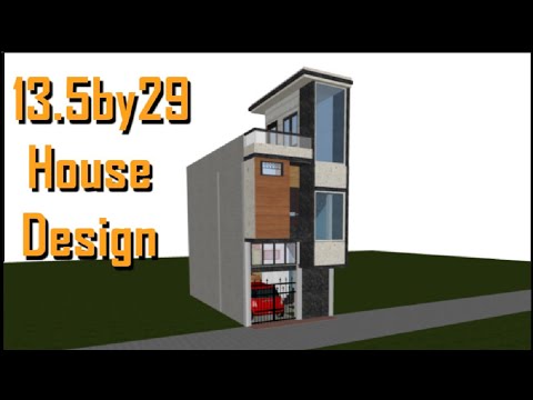 13x30 House design |13 ft front elevation house | 13.5 by 30 home plan ...