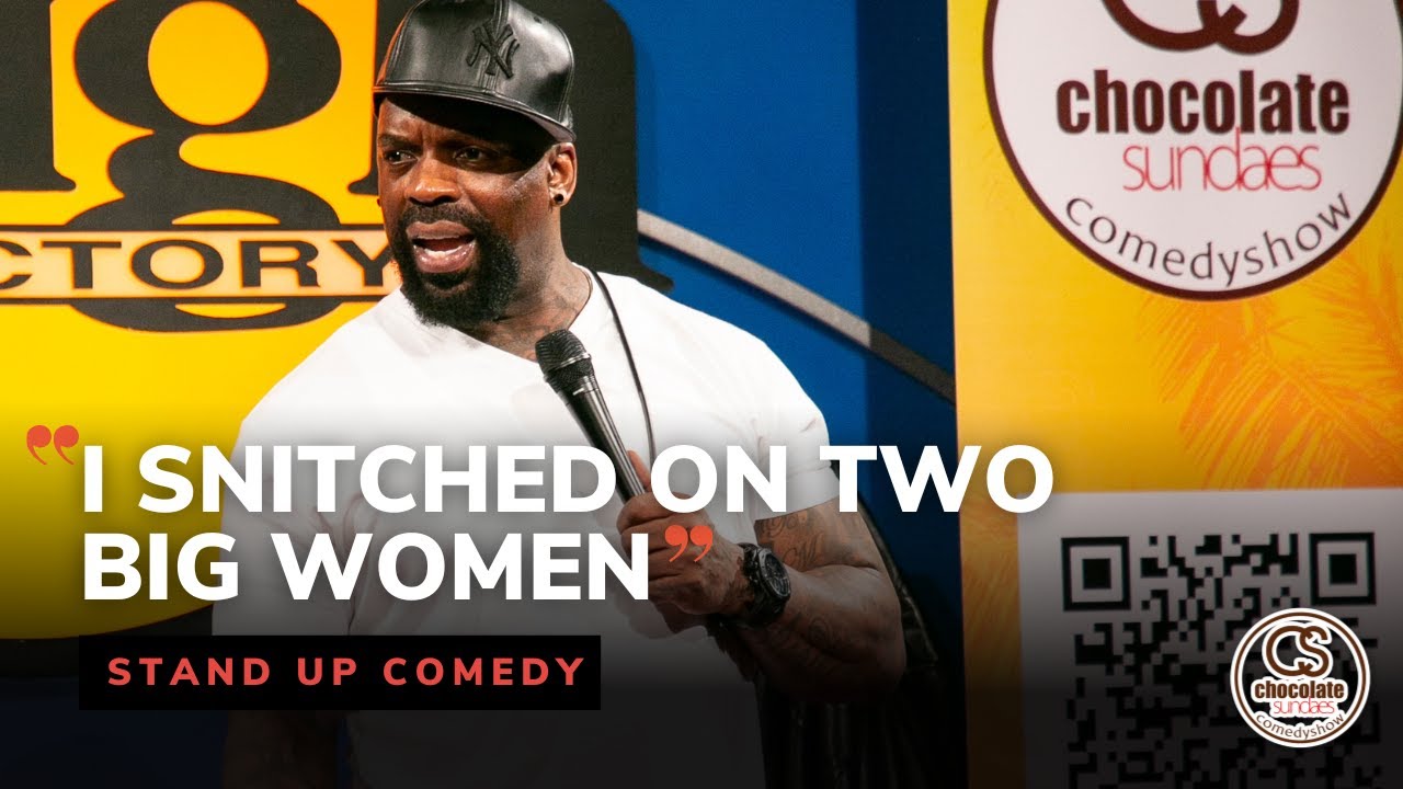 I Snitched on Two Big Women - Comedian TK Kirkland - Chocolate Sundaes ...