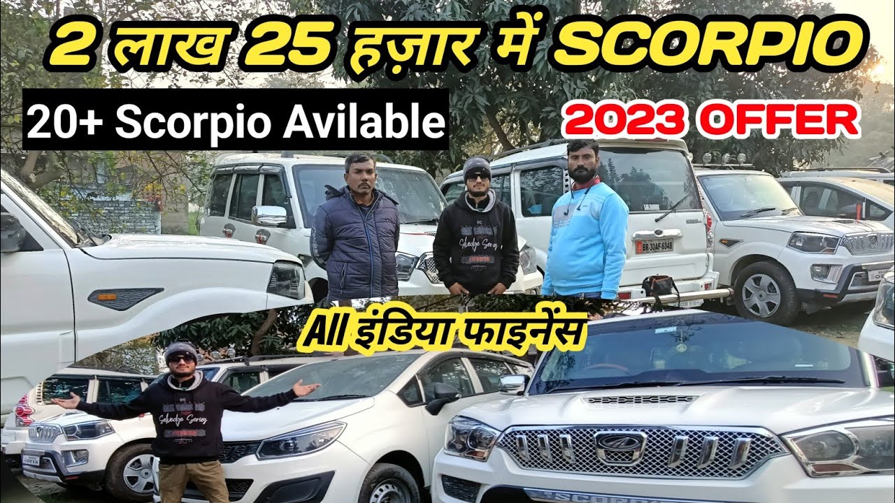 Second Hand Scorpio Mega Collection | 20+ Scorpio | Biggest Scorpio ...