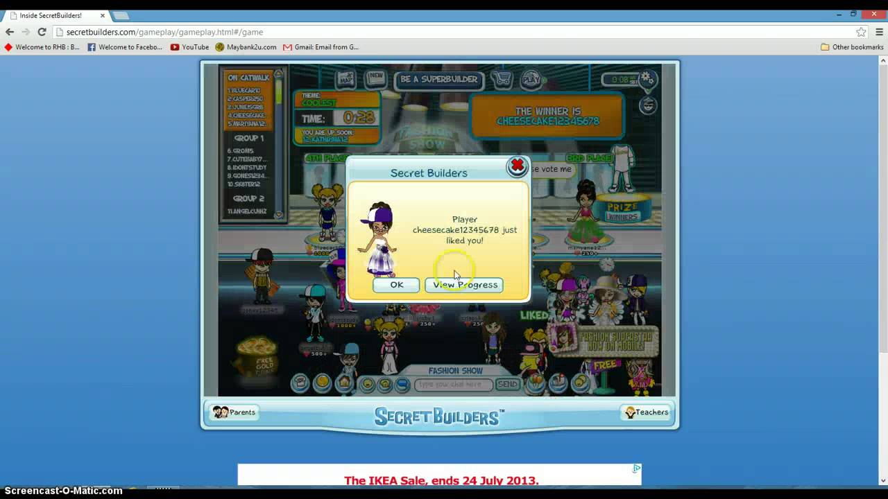 Secret Builders Playy 1 :D - YouTube