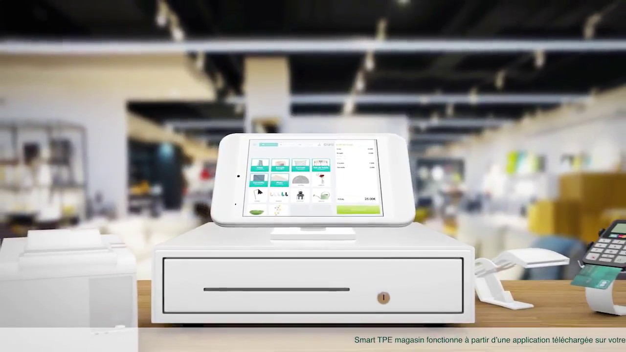NOUVEAU SMART TPE MAGASIN - YouTube