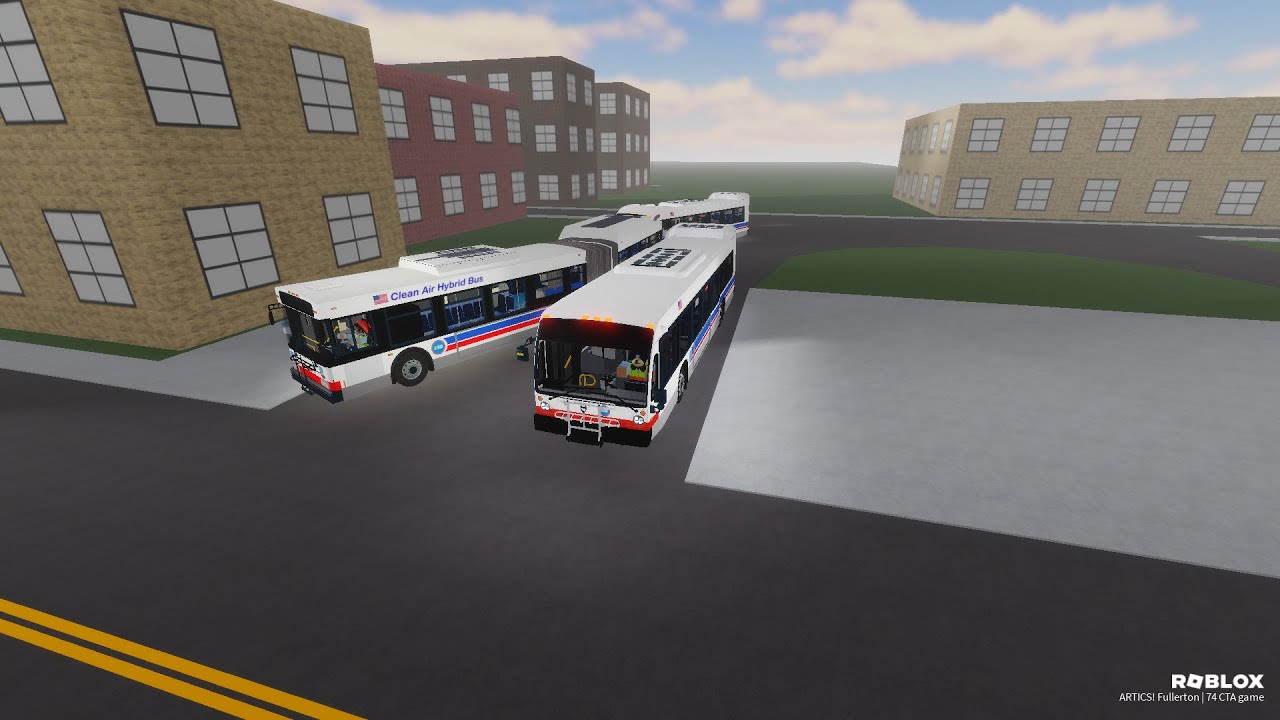 ARTICS! Fullerton | 74 CTA game Roblox CTA Bus Route 74 Part 59 - YouTube