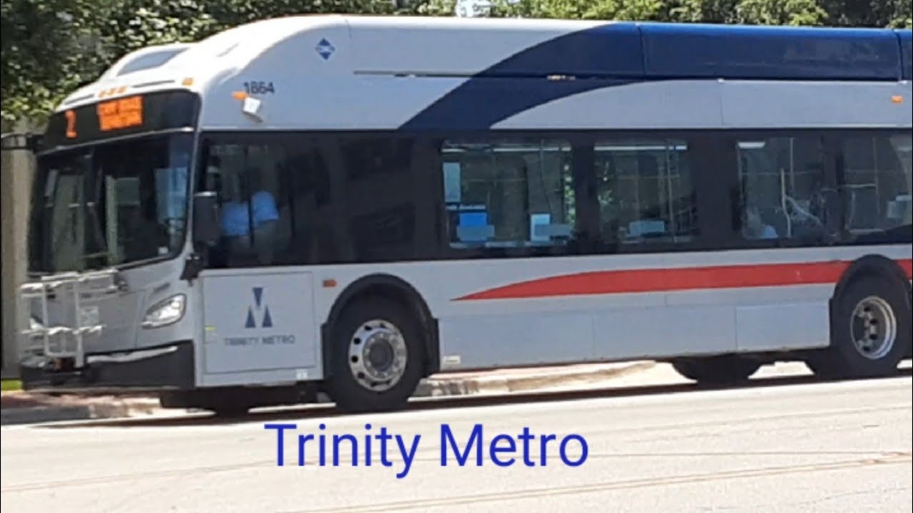 Trinity Metro New Flyer XN60 & GIllig On The 2 - YouTube