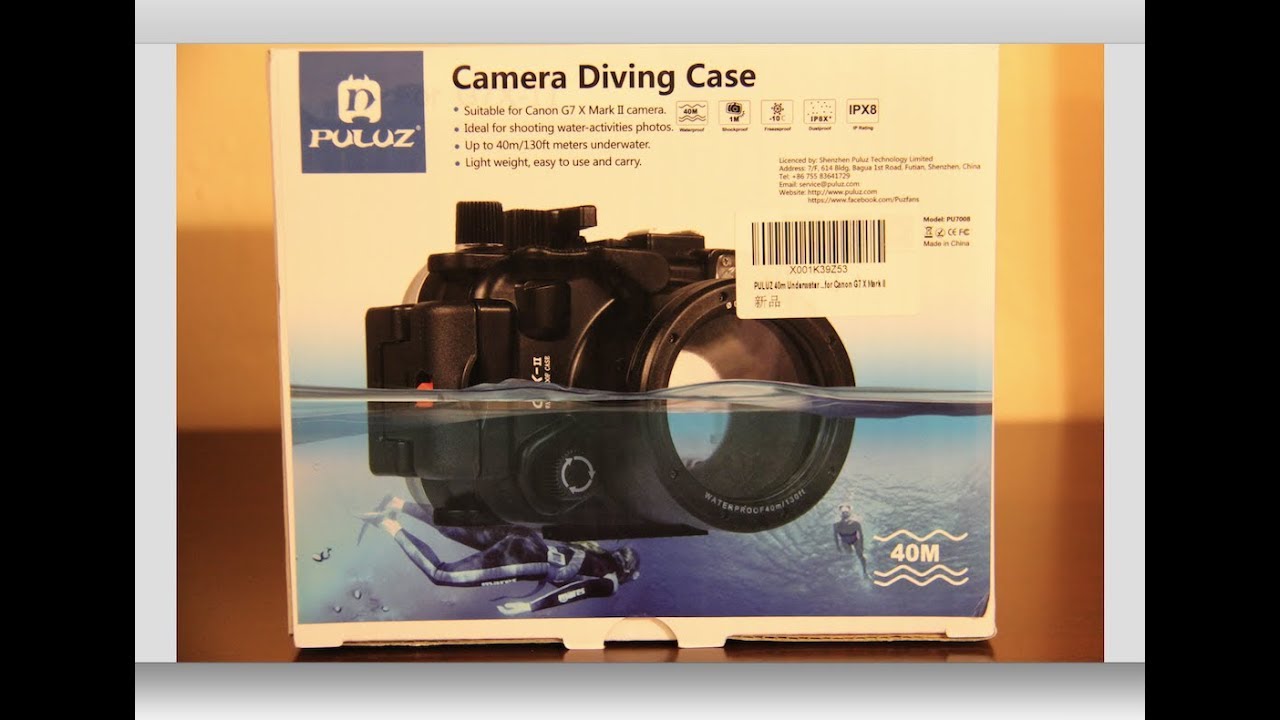 Testing Underwater Diving Case For Canon G7x Mark Ii Youtube