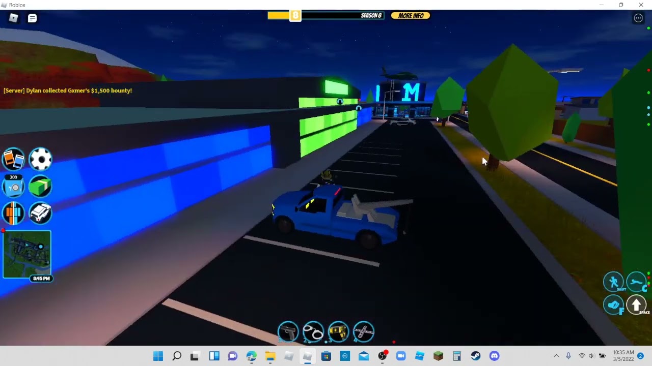 Tow truck spawn location (Roblox Jailbreak) - YouTube