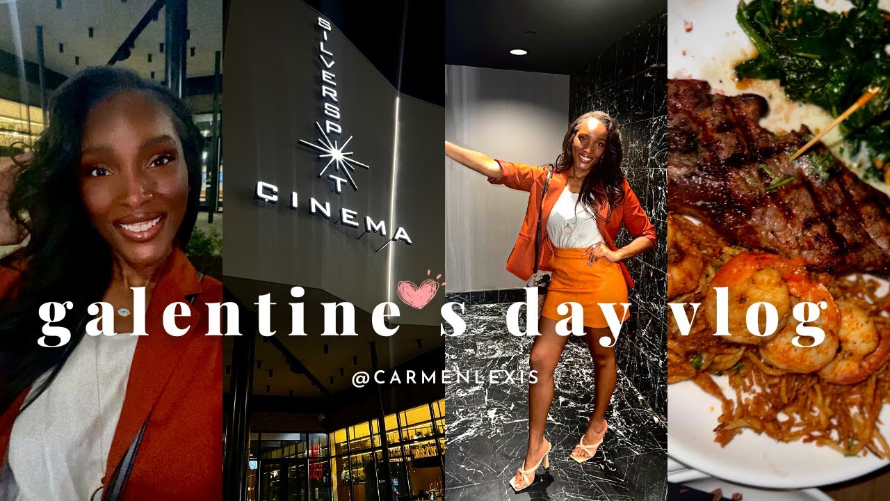GALENTINE'S DAY VLOG | valentines day + bestie + magic mike 3 movie ...