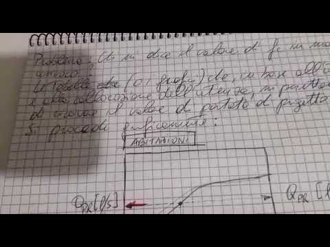 Video lezione utilizzo grafici e tabelle calcolo portata - YouTube