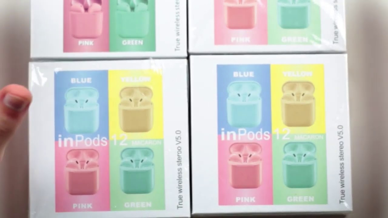 КРАТКИЙ ОБЗОР INPODS 12 - YouTube