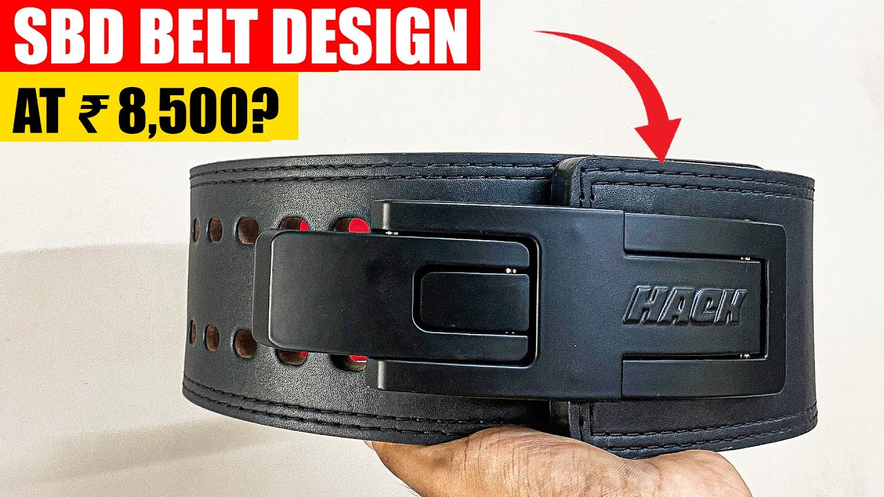 Unboxing Hack Athletics 13mm Lever belt - SBD Lever Design at ₹ 8,500 ...