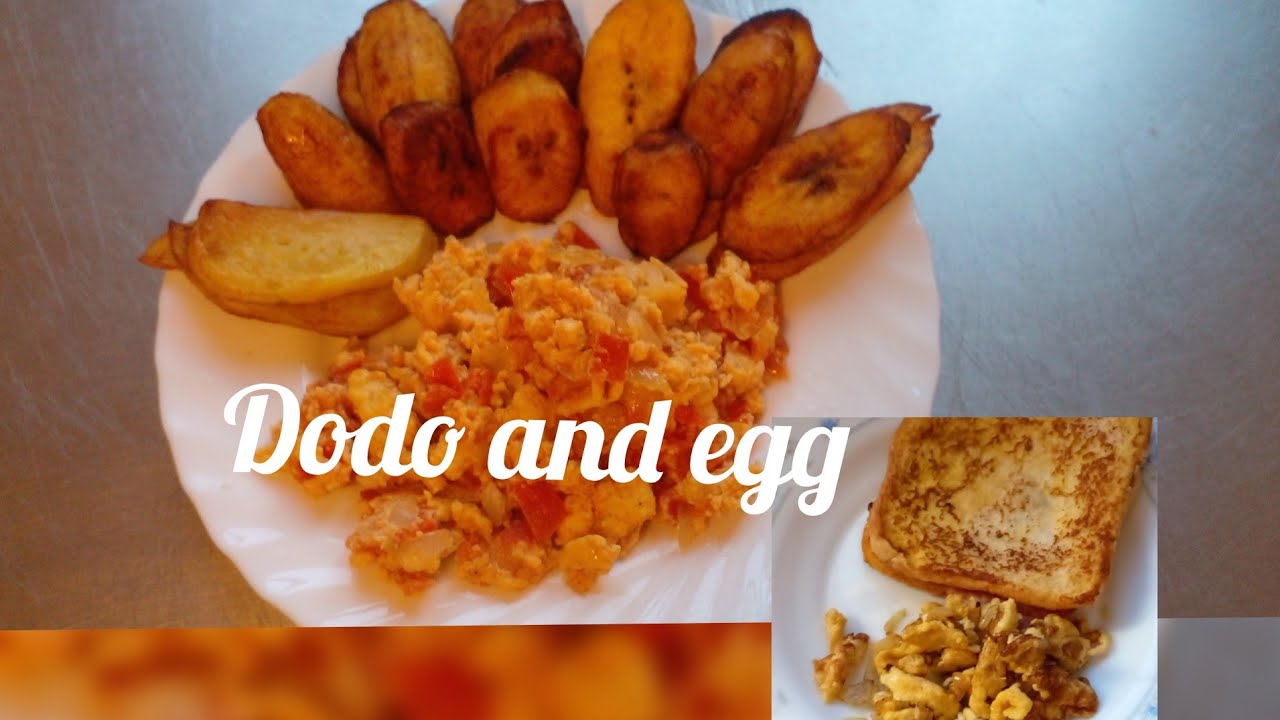 how to make dodo and egg + bread and egg | easy breakfast recipe for ...