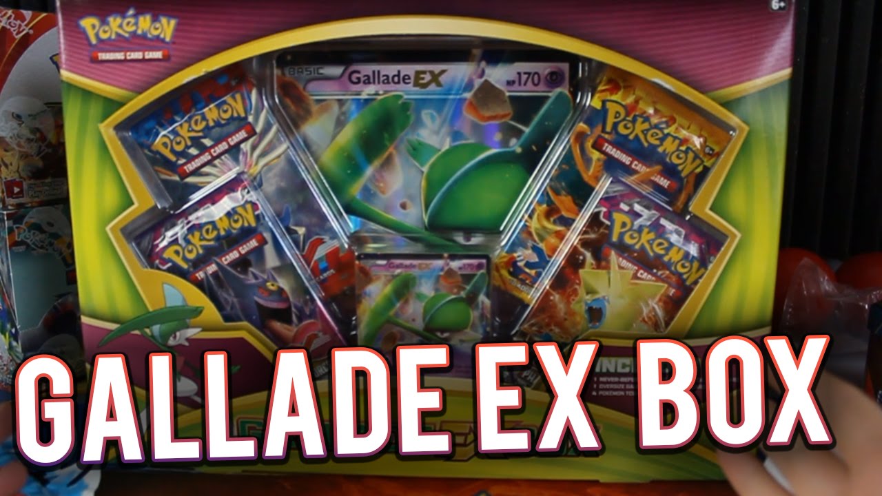 Pokemon Cards - Gallade EX Box Opening - YouTube