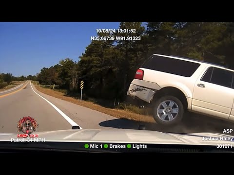 Perp With Fictitious Tags Tries His Hardest To Evade Arkansas State ...