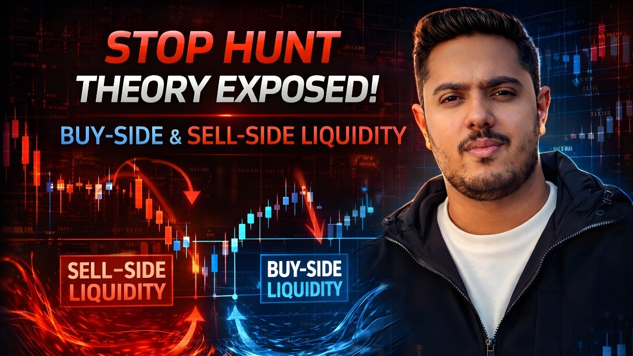 Stop Hunt Theory | Buy-Side & Sell-Side Liquidity in Trading - YouTube