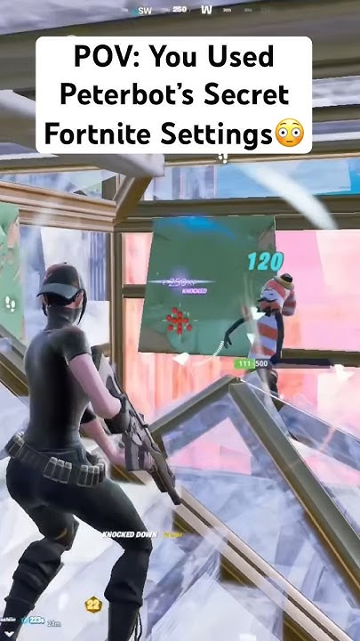 Peterbot’s Secret Controller Settings are 🔥 #fortnite #fortniteclips # ...