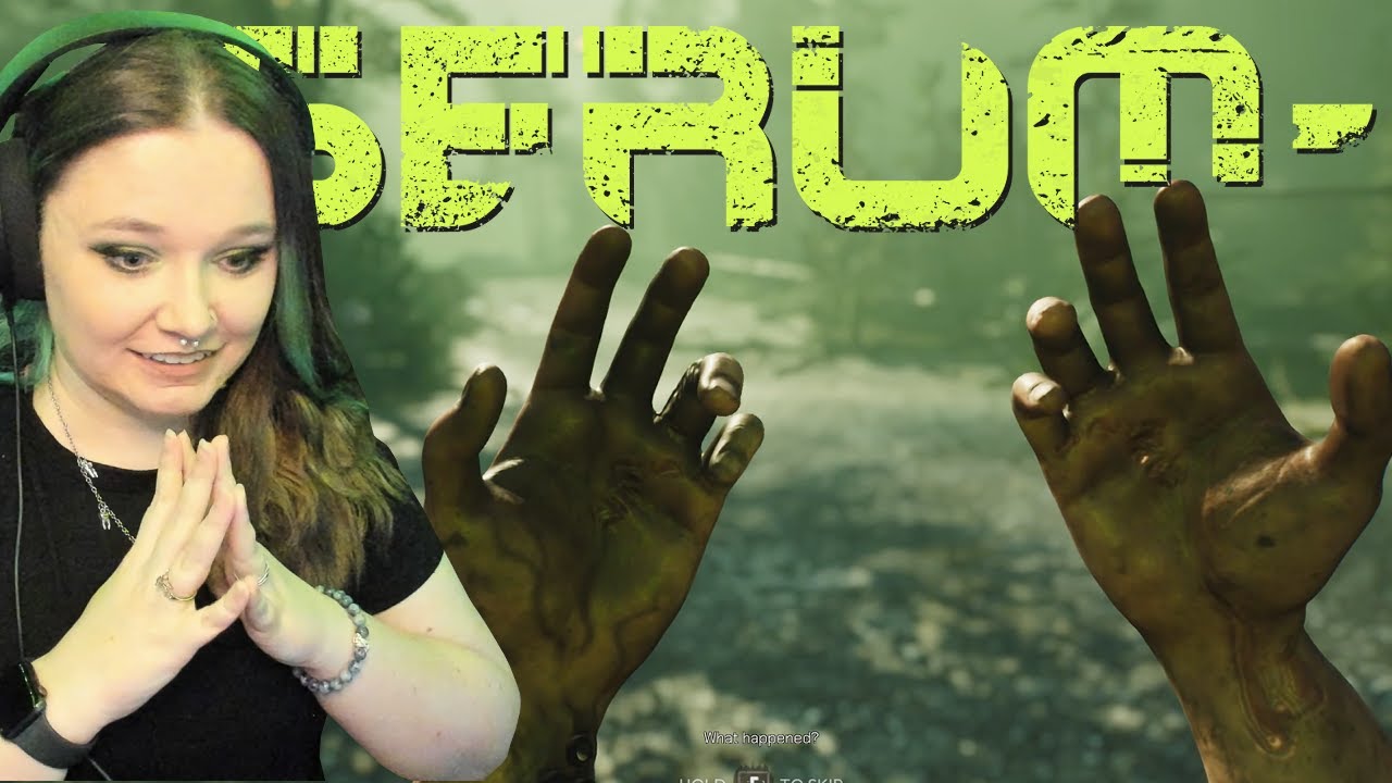 I played the NEW Survival Horror Game - Serum - YouTube