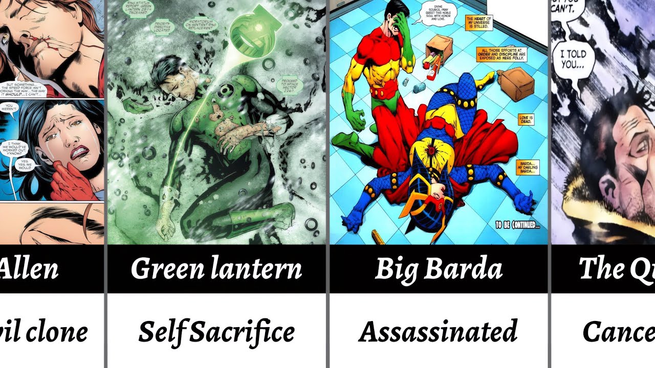 First official death of DC Heroes ever in DC comics history || 2nd Part ...