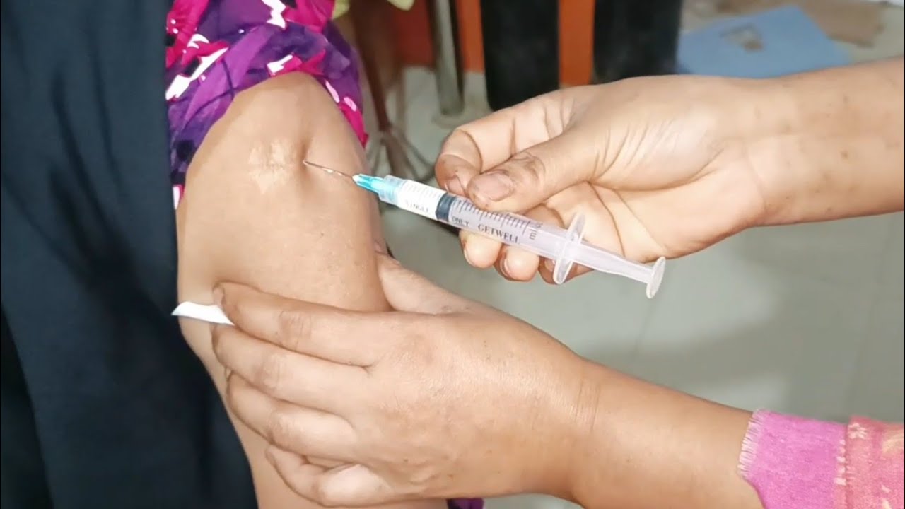 Arm IM Soma-Ject Injection √√ Injection Video.স্বল্প জন্মবিরতিকরণ ...