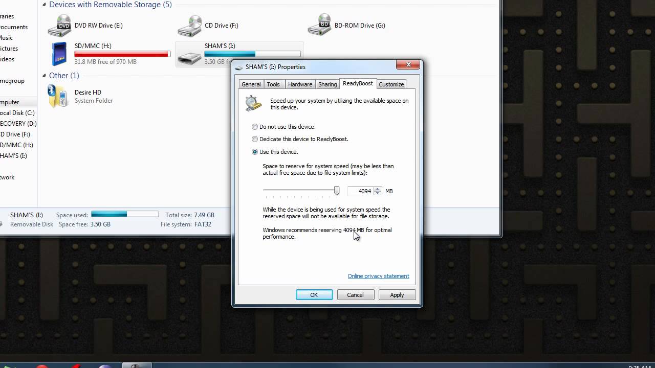 Make your computer faster by using Flash Drive. - YouTube