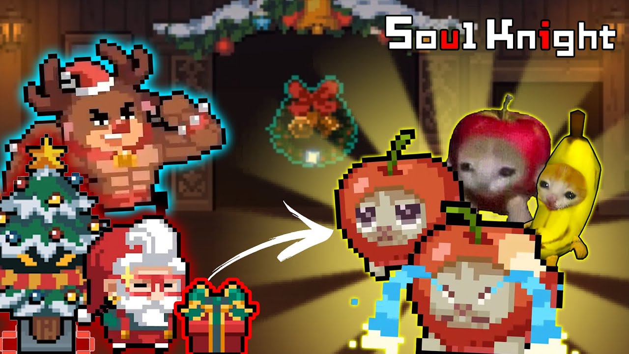 Get New Free Skin from Christmas Event! (Apple Meow) | Soul Knight 5.5. ...