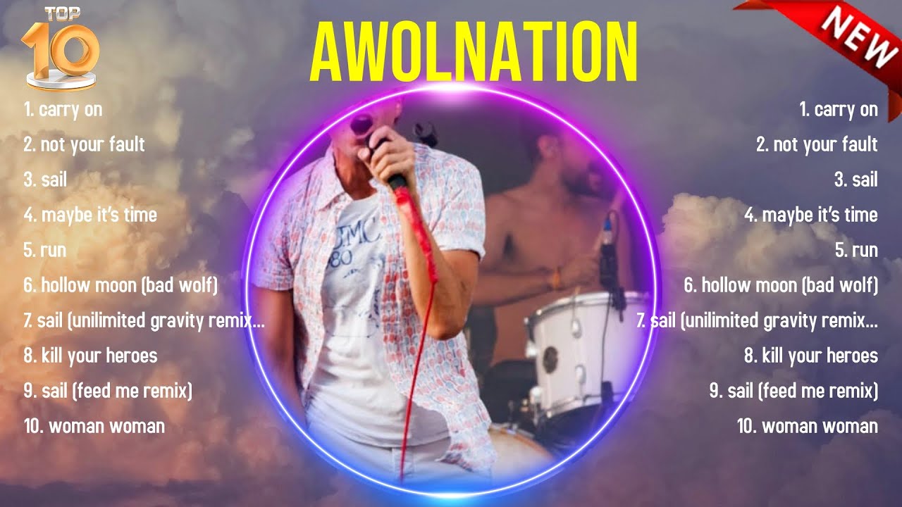 The best of AWOLNATION full album 2024 ~ Top Artists To Listen 2024 ...