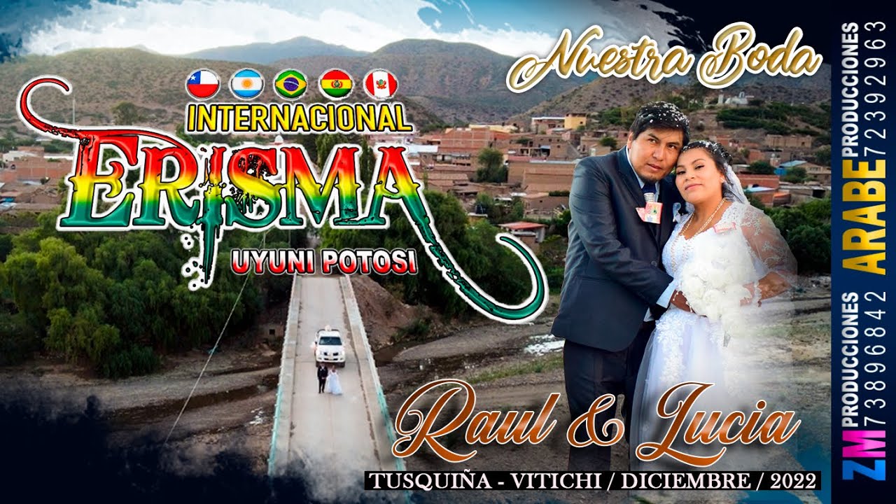 Grupo Erisma En Vivo 2022 - PARTE 1 / Tusquiña / Boda de Raúl & Lucia ...