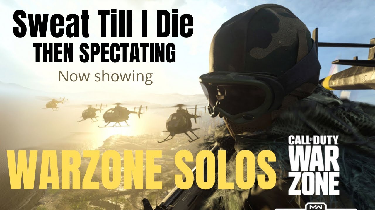 ️ LIVE - WARZONE SOLOS-SWEAT TO SPECTATOR - YouTube