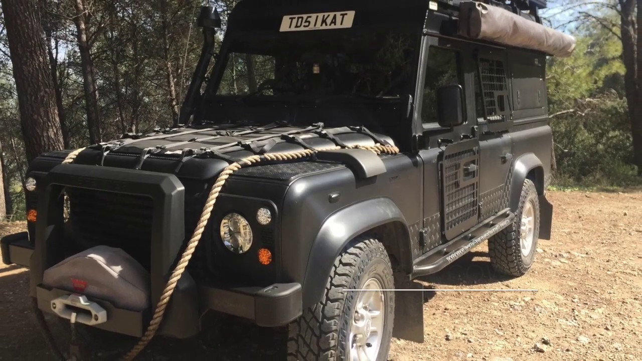 THE BEAST-- The ultimate overland defender 110 - camper conversion ...